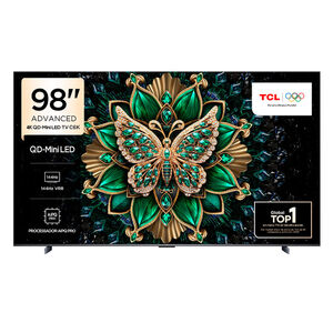 Smart Tv 4k Tcl Qd-mini Led 98” Polegadas Com Hdmi 2.1 Dolby Vision Iq ...