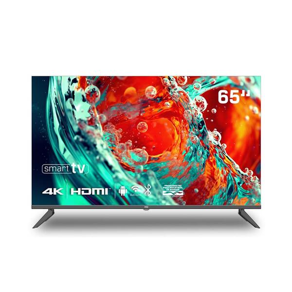 Smart Tv Hq 65" 4k Tela Sem Bordas Design Slim Hqs65nkhm | Leroy Merlin