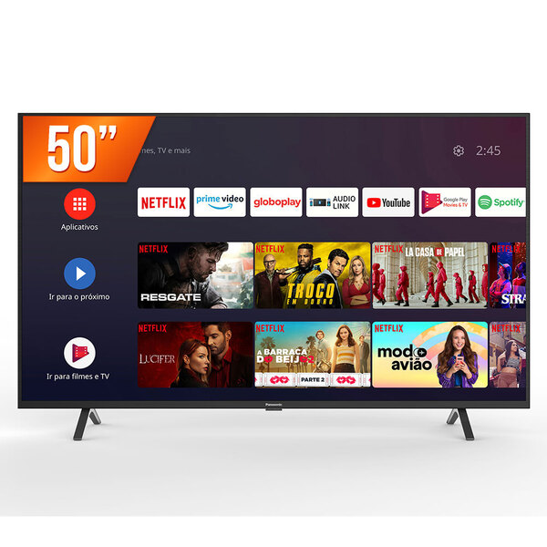 Smart Tv Led 50" 4k Uhd Panasonic Tc-50hx550b 3 Hdmi 2 Usb Wi-fi ...