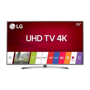 Smart TV LED 70 polegadas LG 70UJ6585 Ultra HD 4k com Conversor Digital ...