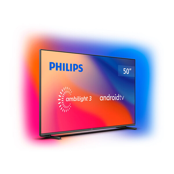 Smart Tv Philips 50 Polegadas Ambilight Led Ultra Hd 4k 50pug7907-78 | Leroy Merlin