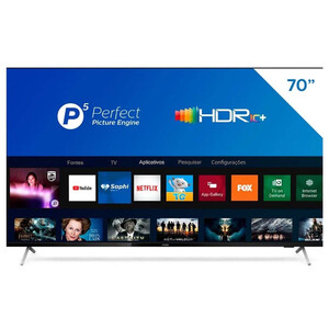 Smart Tv Philips 70 Polegadas Ultra Hd 4k 70pug7625/78 | Leroy Merlin