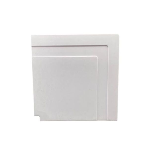 Soculo De Portas Superior Branco Neve 10cm Para Rodapé Real Pvc | Leroy ...
