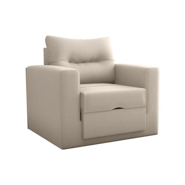 Sofá Cama Marissol 1 Lugar Suede Bege | Leroy Merlin Sofá Cama Marissol 1 Lugar Suede Bege | Leroy Merlin