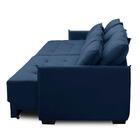 Sofá Cama Retrátil E Reclinável 2,10m Com Molas Cairo Veludo Mirra Decor | Leroy Merlin