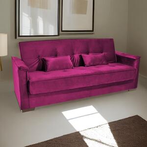 Sofa Cama Sala Madeira Maciça Daniela Veludo Turkey - Marsala Marsala ...