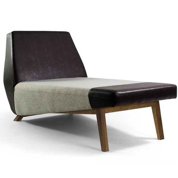 Sofá Chaise Longue Sala De Estar Vega D02 Linho Cinza B-439 Corano Marrom 155 Cm - Lyam Decor ...