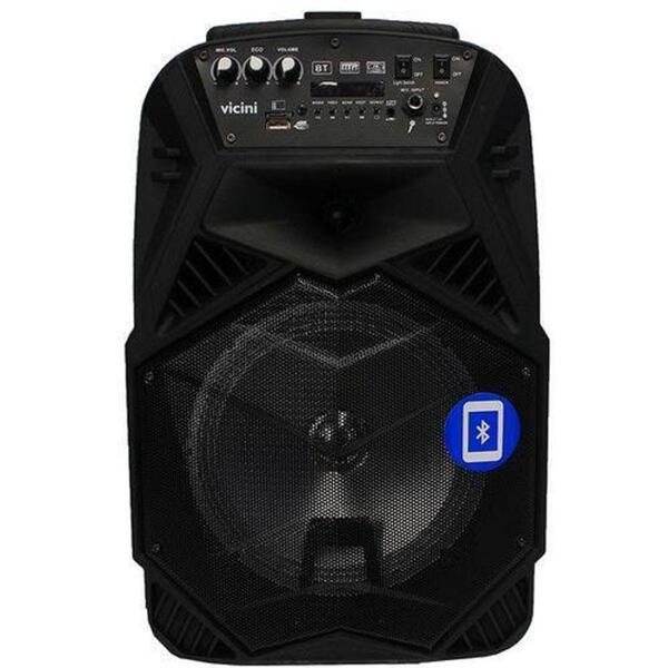 Som Caixa Acústica Amplificada 100w Rms Bluetooth Bateria | Leroy Merlin