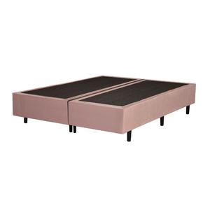 Sommier King Size Manhattan Bordado 193x203x37cm - Rose | Leroy Merlin