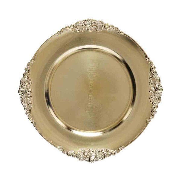 Sousplat Copa E Cia Galles Elegance Barroco - Gold | Leroy Merlin