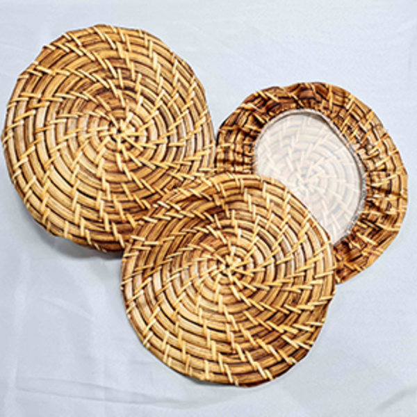 Sousplat Estampa Rafia Impressa - 1 Peça - Sem Base | Leroy Merlin