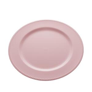 Sousplat Plástico Rosa Candy 25cm | Leroy Merlin