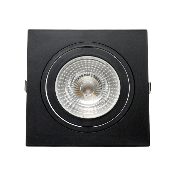 Spot de Embutir Quadrado PAR30 Preto Save Energy | Leroy Merlin