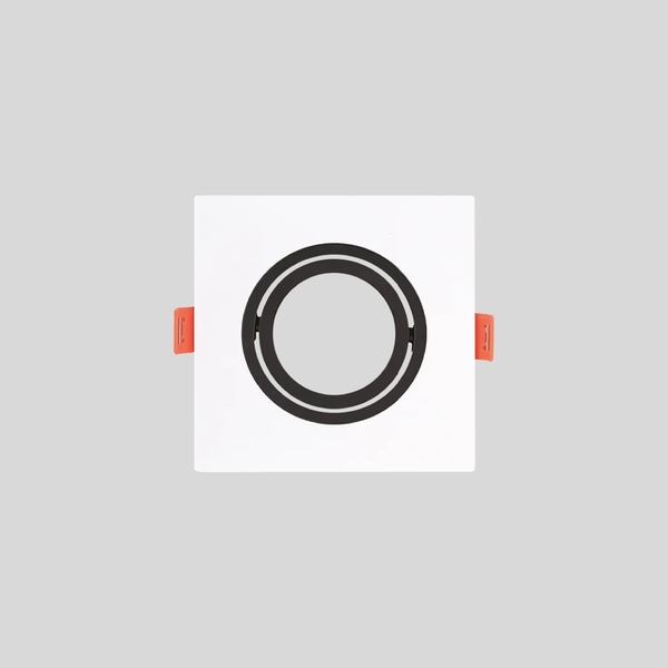 Spot De Embutir Quadrado Preto E Branco Mr11 Mini Dicroica Gu10 ...