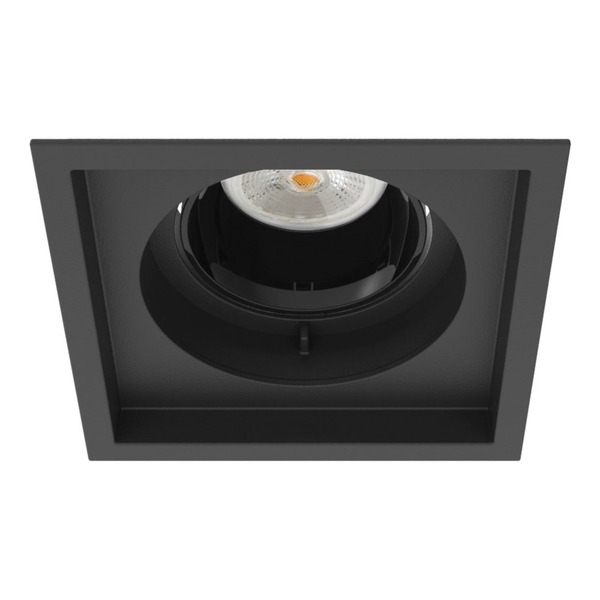 Spot De Teto Embutido Micro Borda 4161-pm Interlight - Preto Orientável ...