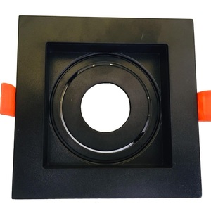 Spot Embutir Mr11 Quadrado Recuado Preto | Leroy Merlin