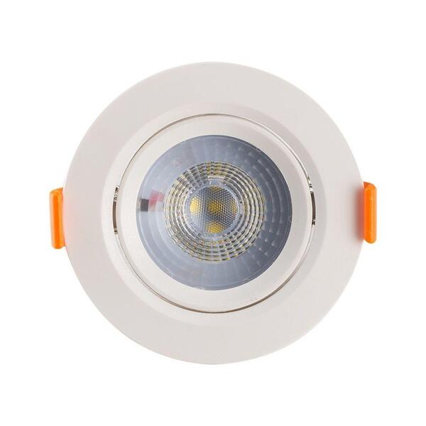 Spot Led Smd 100-240v Redondo Foco 5w 3000k Branco bivolt | Leroy Merlin