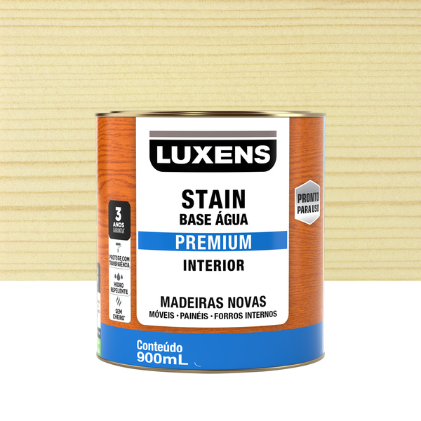 Stain Base Água Acetinado Pronto para Uso Incolor 900ml Luxens | Leroy ...