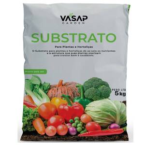 Substrato Para Plantas E Hortaliças (5kg) Vasap | Leroy Merlin