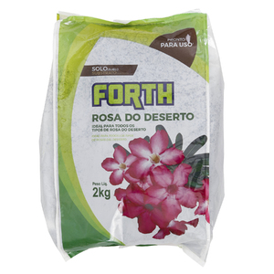 Substrato Rosa do deserto Sólido Orgânico 2kg Forth | Leroy Merlin