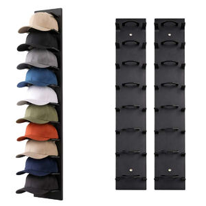 Suporte Organizador Bone Kit 2 Uni Chapeu Gancho Adesivo Parede Porta ...