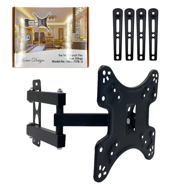 Suporte Para Tv Articulado De Parede 14? Até 55? Hdl-117b-2 | Leroy Merlin