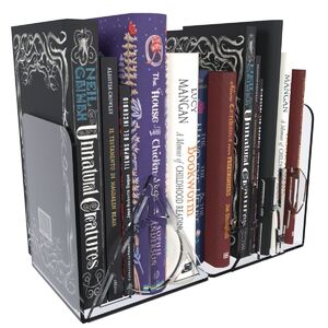 Suporte Porta Apoiador Lateral De Livros Estante Prateleira Tema Harry ...