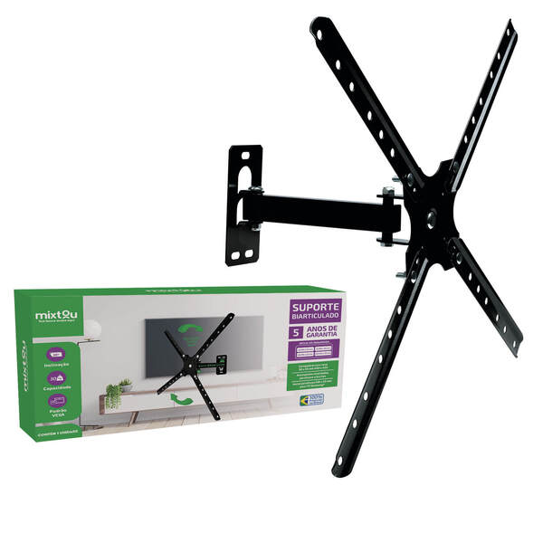 Suporte Tv Biarticulado De 10 A 60 Pol Led Plasma Lcd Todas | Leroy Merlin