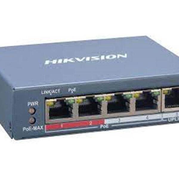 Switch Hikvision Metalico Ds-3e1105p-ei/m Poe Fast Ethernet | Leroy Merlin
