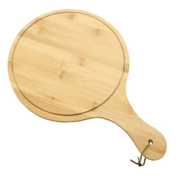 Tábua De Servir Redonda Bambu 30cm Class Home | Leroy Merlin