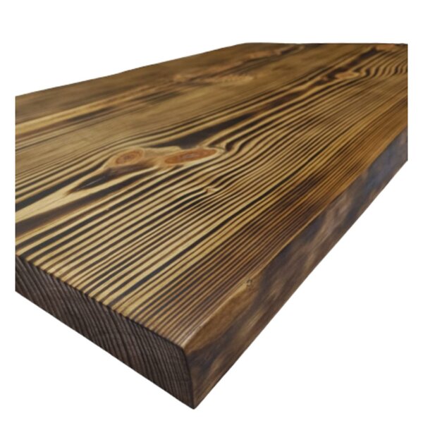 Tampo Rústico Queimado 4,5x90x200cm Escuro | Leroy Merlin