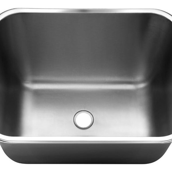 Tanque Inox S/esfregador 60x50x30 50 L Inox 304 | Leroy Merlin