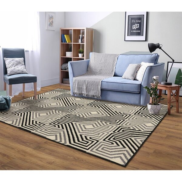 Tapete 150x200cm Adana Tapetes São Carlos Moderno | Leroy Merlin