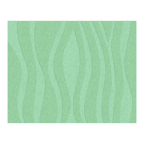 Tapete Abstrato Retangular Curvas Tropical Áreas Internas Verde 2,00X2 ...