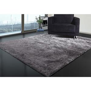 Tapete Apolo Prata Textil Retangular 200x250cm Cinza | Leroy Merlin