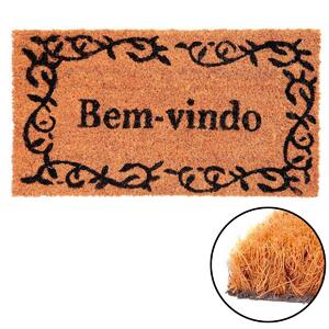 Tapete Capacho Fibra De Coco 60x32cm Bem-vindo | Leroy Merlin