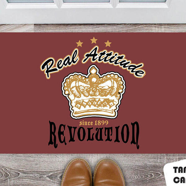 Tapete Capacho Personalizado Real Attitude | Leroy Merlin