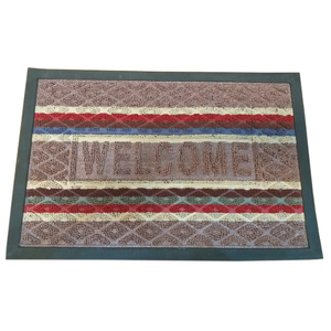 Tapete Capacho Porta Welcome Antiderrapante Ecológico 38x58cm | Leroy ...