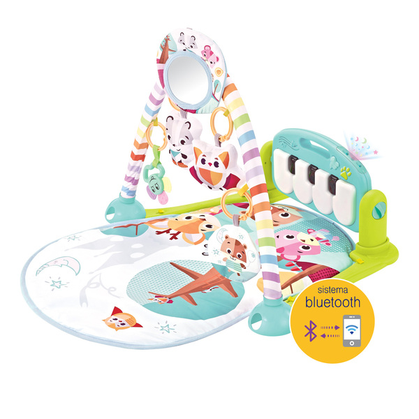 Tapete De Atividades Com Piano E Bluetooth Pastime 2.0 Azul-maxibaby ...