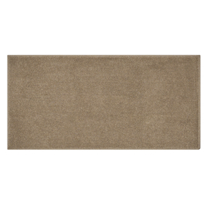 Tapete Liso Retangular Fibra Sintética Marrom Interno 0,5x1m J Serrano ...