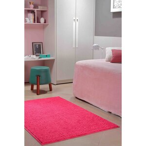 Tapete Retangular 100x150cm Classic Oasis Tapetes Pink | Leroy Merlin