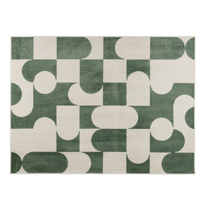 Tapete Abstrato Retangular 2,00x1,50m Athos Verde | Leroy Merlin