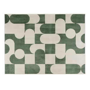 Tapete Abstrato Retangular 2,00x2,50m Athos Verde | Leroy Merlin