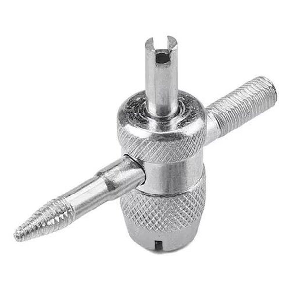 Tarraxa Saca Válvula Tipo Ômega 4 Em 1 Pequena | Leroy Merlin