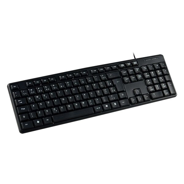 Teclado C3 Tech Ck-kb15bk Usb Preto (s/logo) | Leroy Merlin