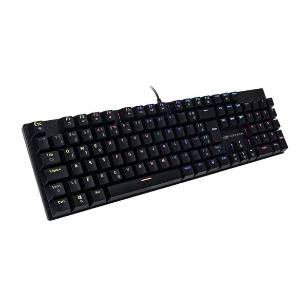 Teclado Usb C3tech Gamer Mecanico Kgm 900bk Preto | Leroy Merlin
