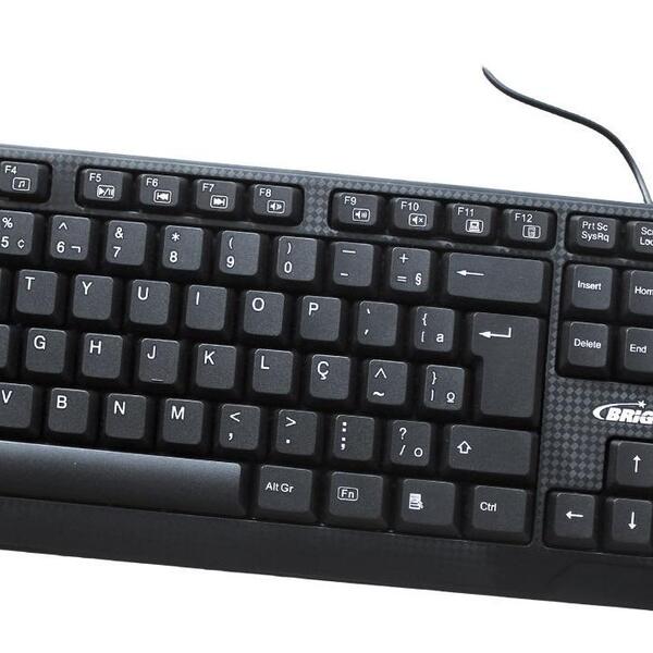 Teclado Usb Preto Bright | Leroy Merlin