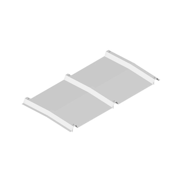 Cumeeira Aço Carbono Cumeeira 60x120cm 0,5mm Kingspan | Leroy Merlin