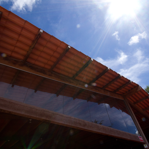 Telha de PVC Colonial Americana Cerâmica 0,86x3,28m Precon | Leroy Merlin