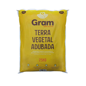 Terra Vegetal Adubada 25kg - Gram Terra | Leroy Merlin